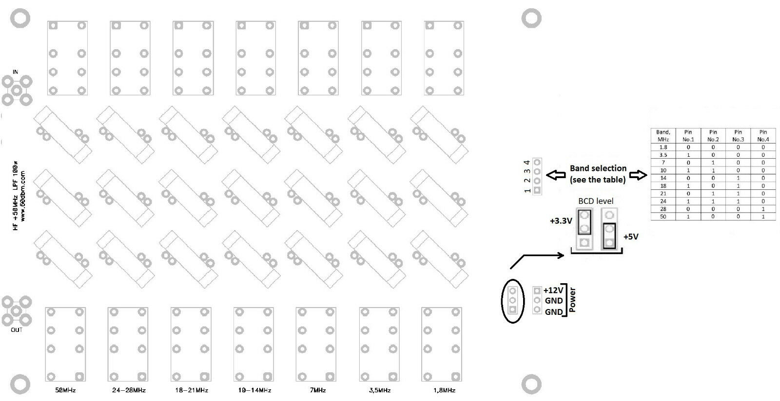 VK4PK - 60dbm 100W LPF