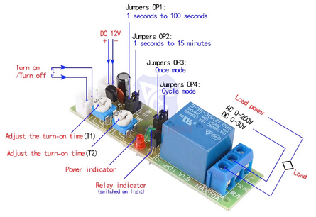 VK4PK - JK11 Adjustable Cycle Timer Delay