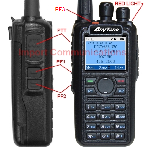 VK4PK - Anytone-AT-D868UV Digital Radio